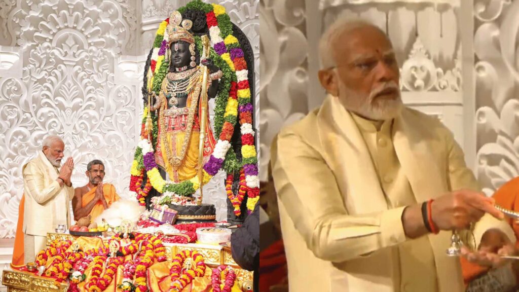 'Ram is the law of India': Prime Minister Modi Inaugurates Ram Temple ...